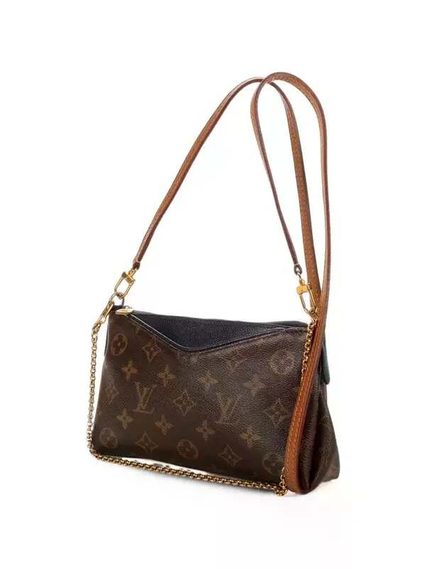 LOUIS VUITTON Pallas Monogram Zip-fastening Clutch Bag