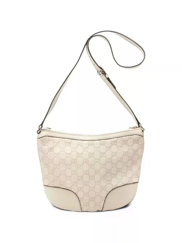 Gucci 2000s Lovely Heart Guccissima Shoulder Bag