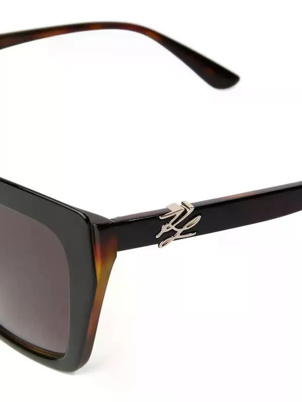 Karl Lagerfeld Autograph Butterfly Sunglasses