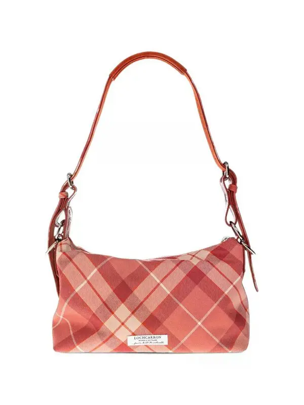 VIVIENNE WESTWOOD Emma Tartan Shoulder Bag - Red
