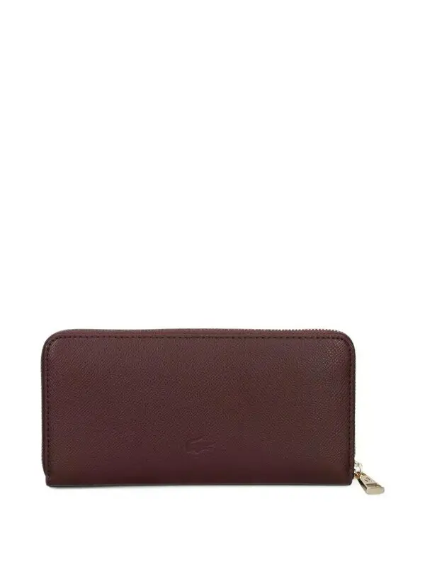 Lacoste Logo-print Zip-around Wallet