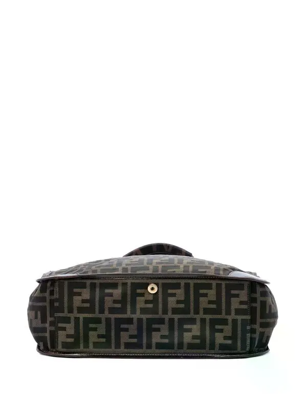 Fendi 2000-2010 Zucca Canvas Foldable Tote Bag
