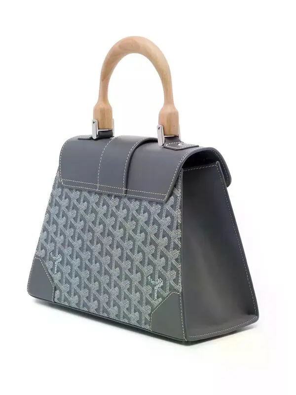Goyard 2016 Goyardine Saigon Structured Pm Satchel