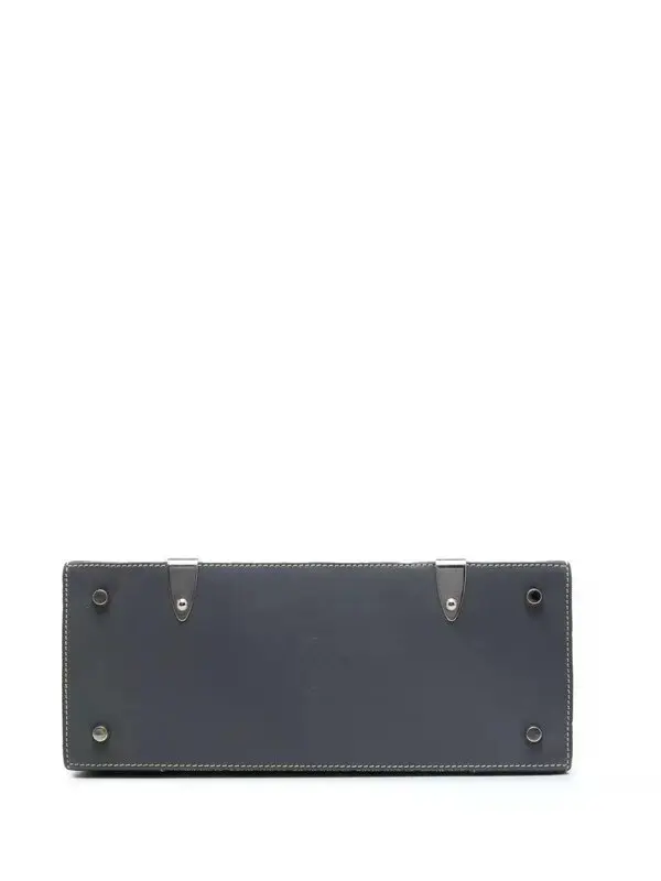 Goyard 2016 Goyardine Saigon Structured Pm Satchel