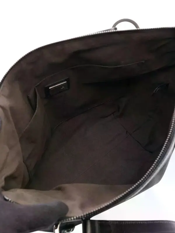 Fendi 2000-2010 Zucchino Canvas Shoulder Bag