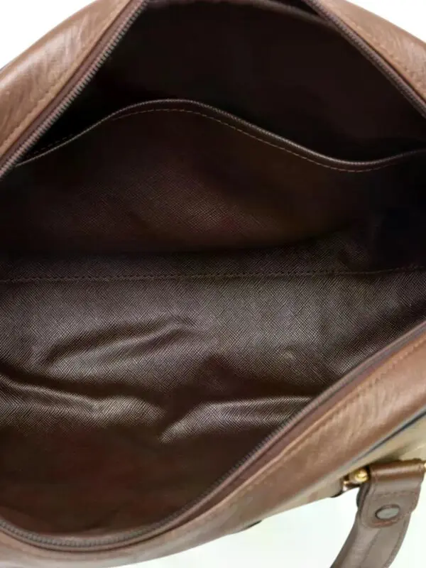 Burberry 20th Century Vintage Check Canvas Handbag