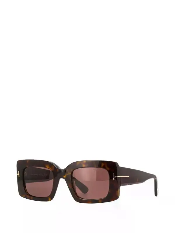 TOM FORD Brigitta Rectangle-frame Sunglasses