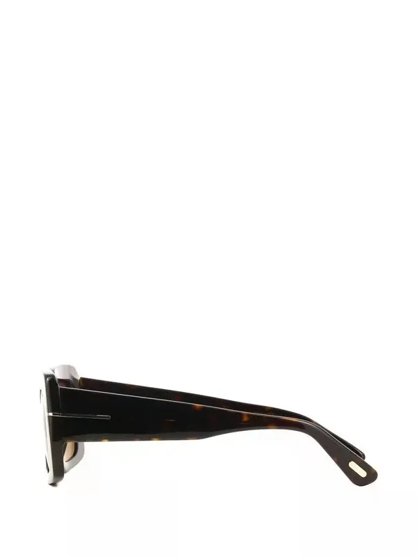 TOM FORD Brigitta Rectangle-frame Sunglasses