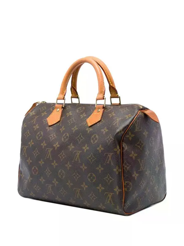 LOUIS VUITTON 2001 Monogram Speedy 30 Boston Bag