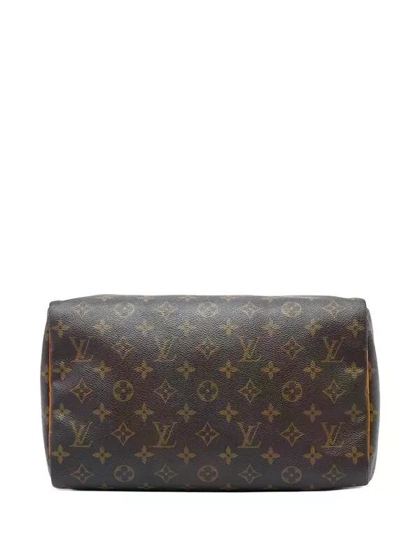 LOUIS VUITTON 2001 Monogram Speedy 30 Boston Bag