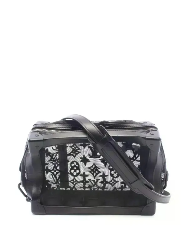 LOUIS VUITTON 2019 Monogram Mesh Soft Trunk Crossbody Bag