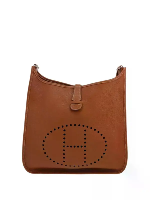 Hermès 2008 Evelyne Shoulder Bag - Brown
