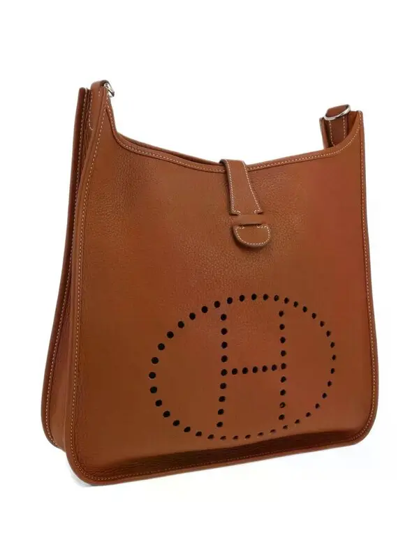 Hermès 2008 Evelyne Shoulder Bag - Brown