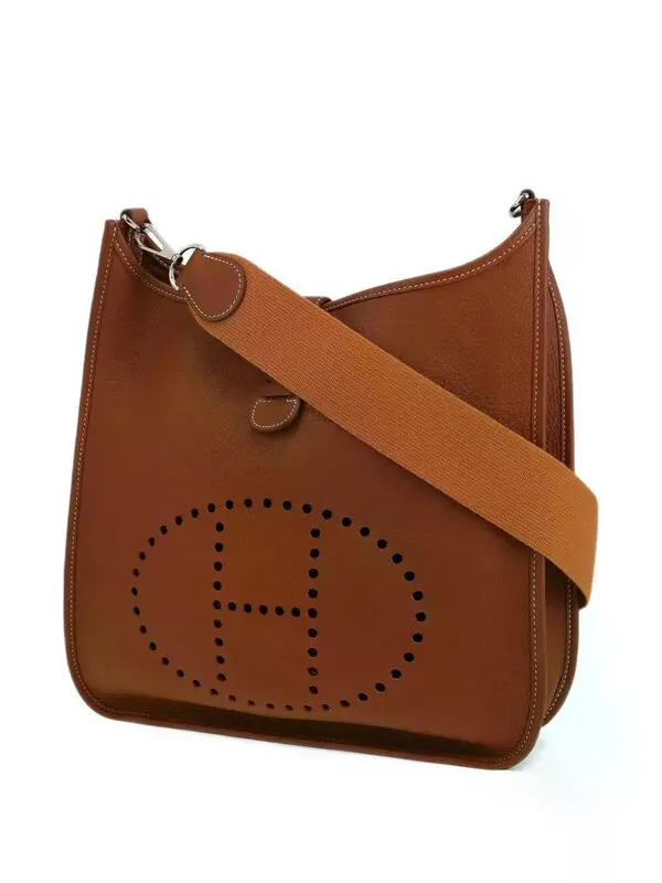 Hermès 2008 Evelyne Shoulder Bag - Brown