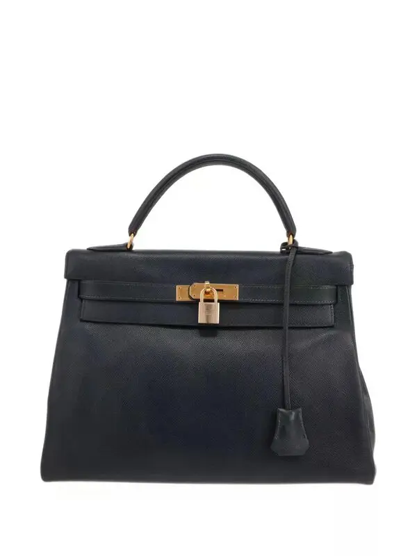 Hermès 1993 32 Kelly Tote Bag - Blue