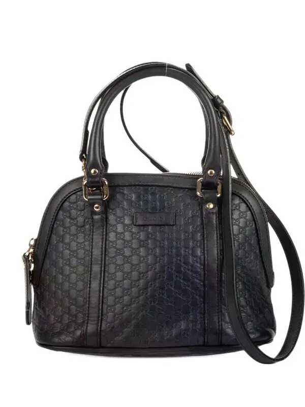 Gucci Mini Dome Two-way Handbag - Blue