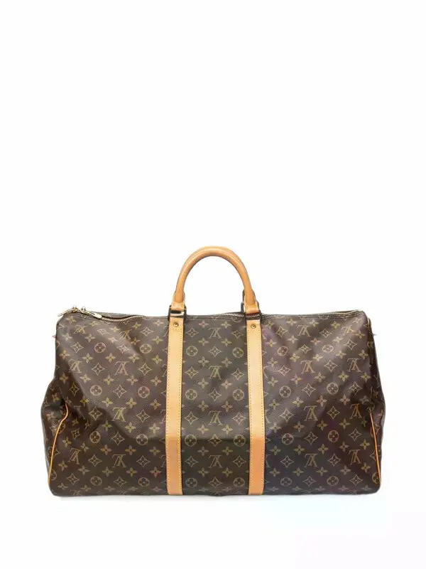 LOUIS VUITTON 55 Keepall Monogram Travel Bag
