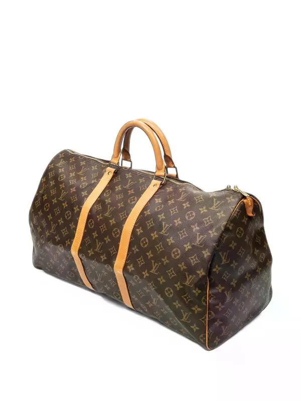 LOUIS VUITTON 55 Keepall Monogram Travel Bag