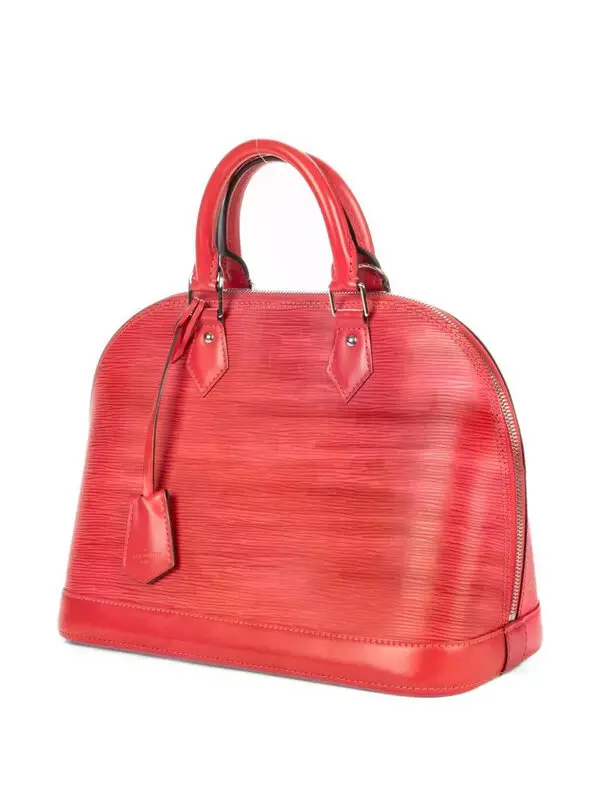 LOUIS VUITTON Pm Alma Epi Tote Bag - Red