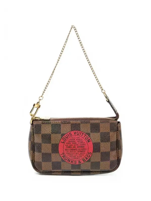 LOUIS VUITTON Pochette Accessoires Mini Bag - Brown