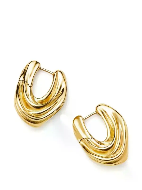 MISSOMA Draped Hoop Earrings - Gold