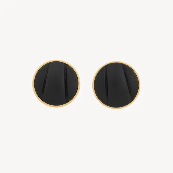 Chloé The Pleats Earrings - Black