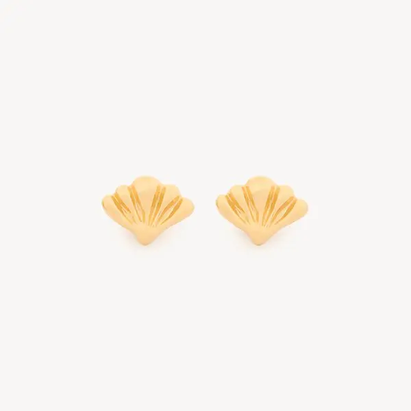 Chloé The Mirror Earrings - Gold - Silver
