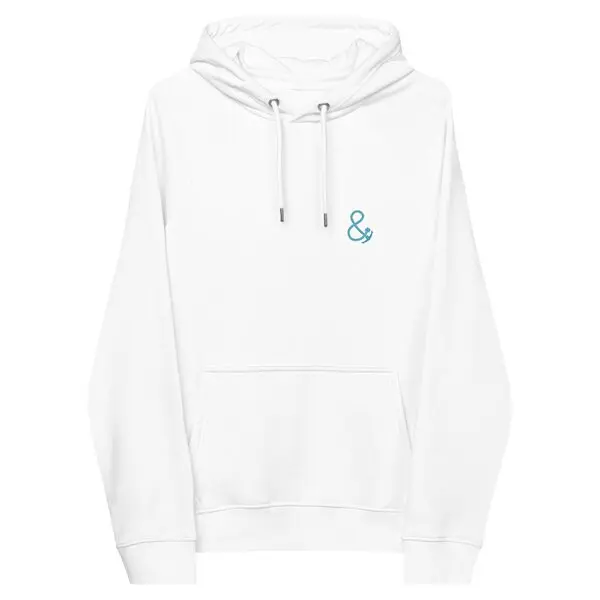 ANCHOR & CREW Just Roam. Seeker Organic Cotton Hoodie - White