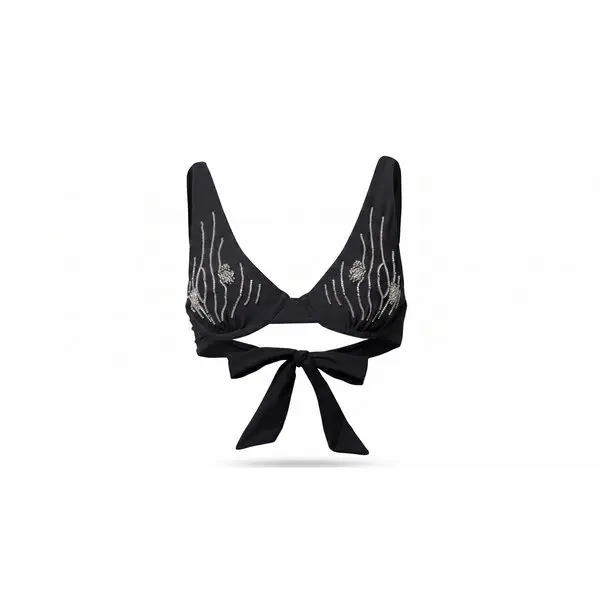 RAW POTENTIAL Oria Bikini Top - Black