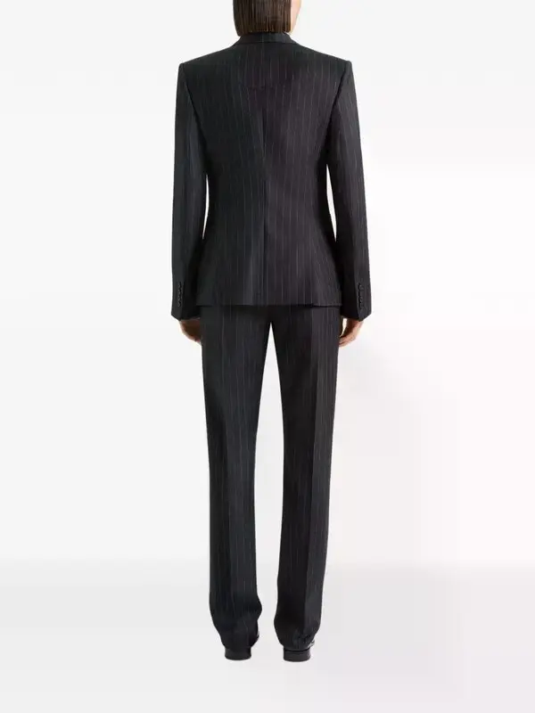 Givenchy Striped Skinny Pants In Wool