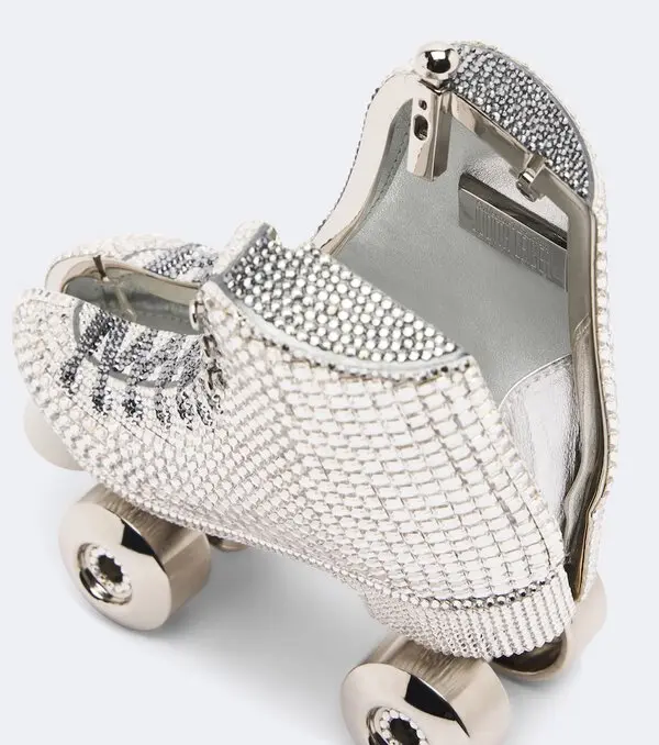 Judith Leiber Roller Skate Roxie Embellished Clutch