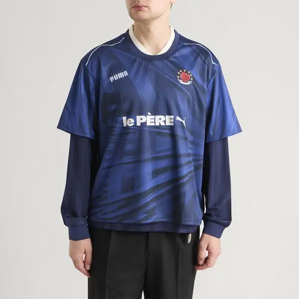 PUMA X Le Père Double Layer Jersey Top