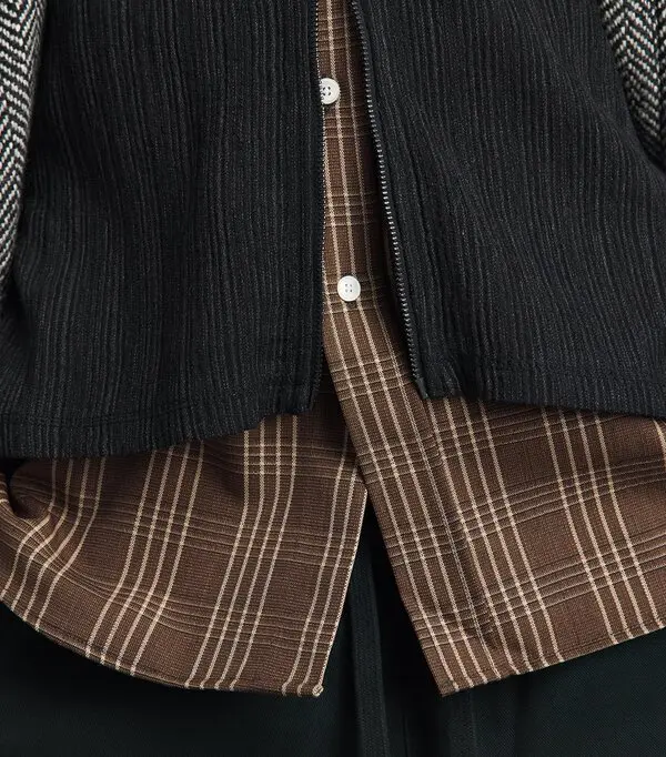 AMI Paris Cotton Check Shirt