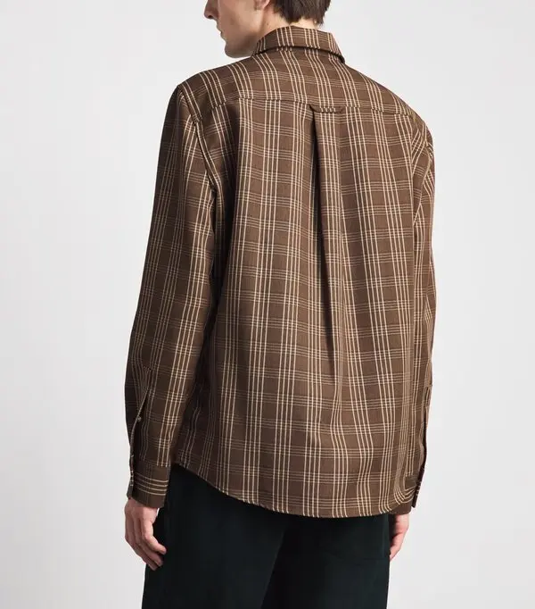AMI Paris Cotton Check Shirt
