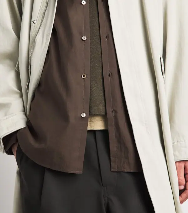LEMAIRE Cotton-silk Shirt