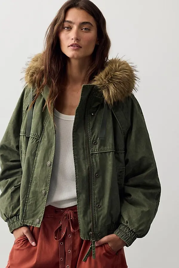 We The Free Odin Padded Parka Top At