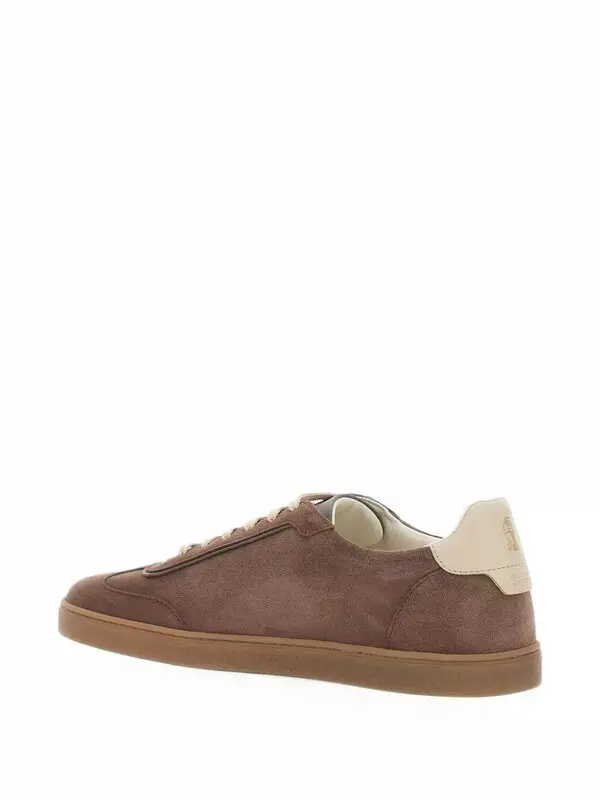 Brunello Cucinelli Lace-up Suede Sneakers