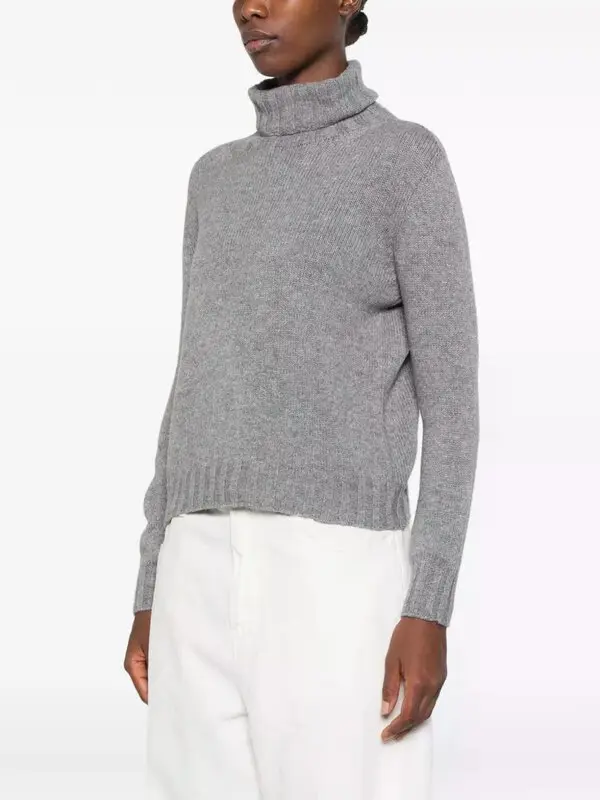 OLIVER LATTUGHI Ribbed Roll-neck Sweater