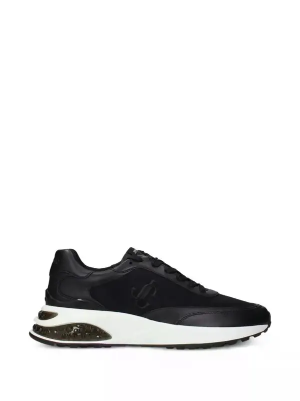 JIMMY CHOO Memphis Lace-up Sneakers - Black