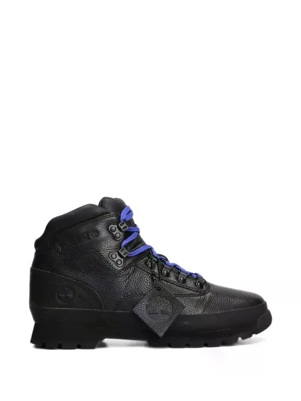 Timberland Euro Grained Leather Boots - Black