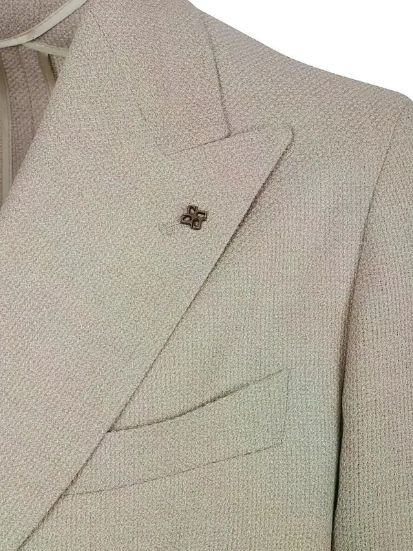 Tagliatore Double-breasted Peak-lapel Blazer