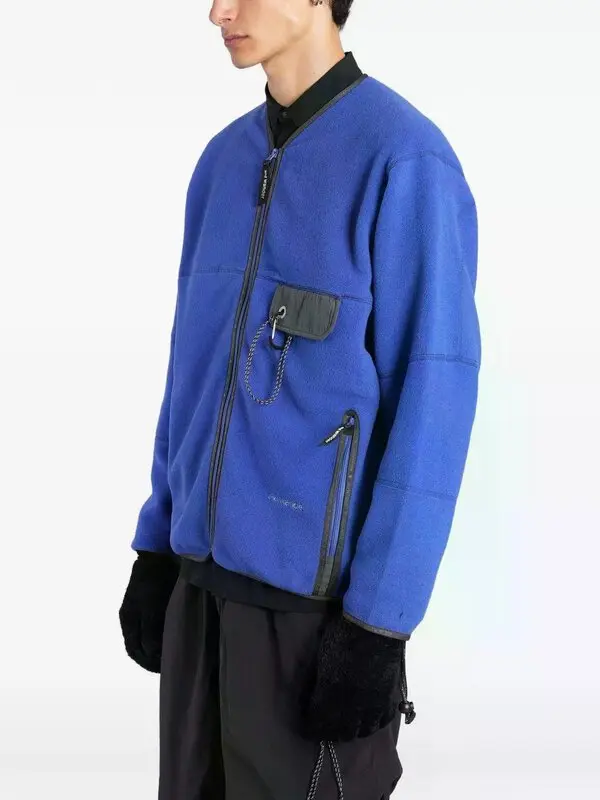 AND WANDER Zip-up Fleece Jacket