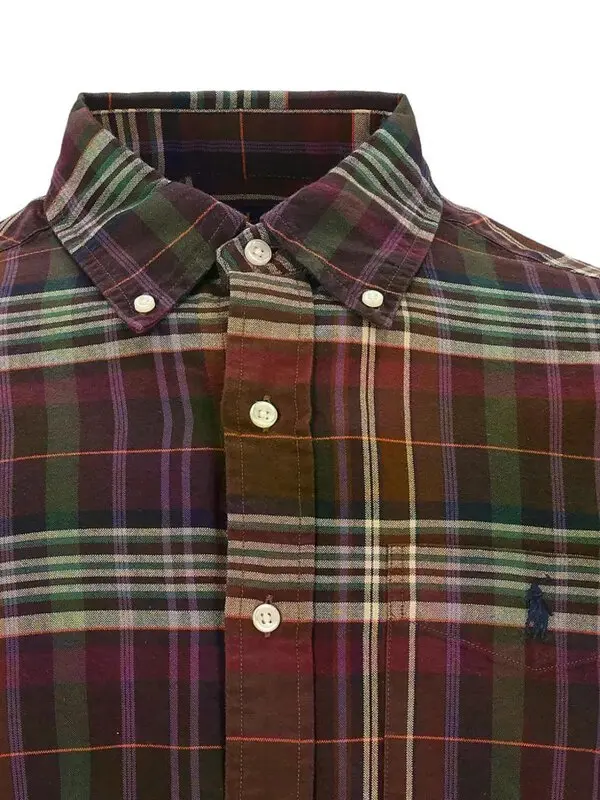 Polo Ralph Lauren Check-pattern Button-down Shirt - Brown