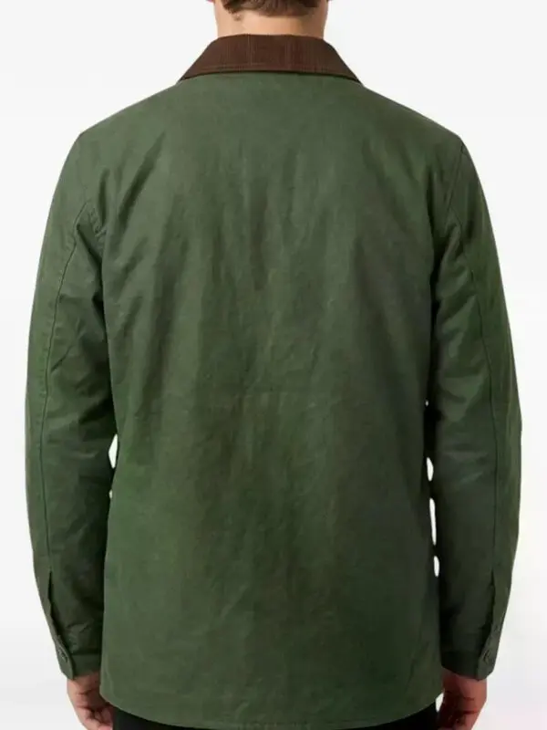 MC2 SAINT BARTH Corduroy-collar Logo-embroidered Jacket