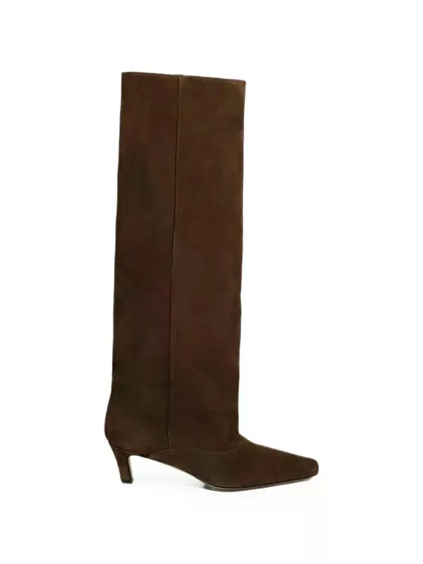 Sandro Pointed-toe Suede Boots