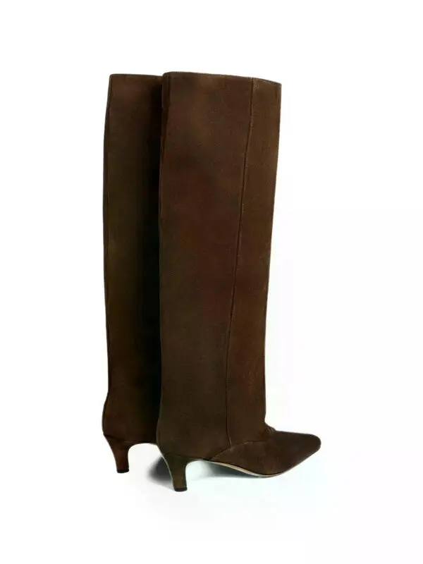 Sandro Pointed-toe Suede Boots
