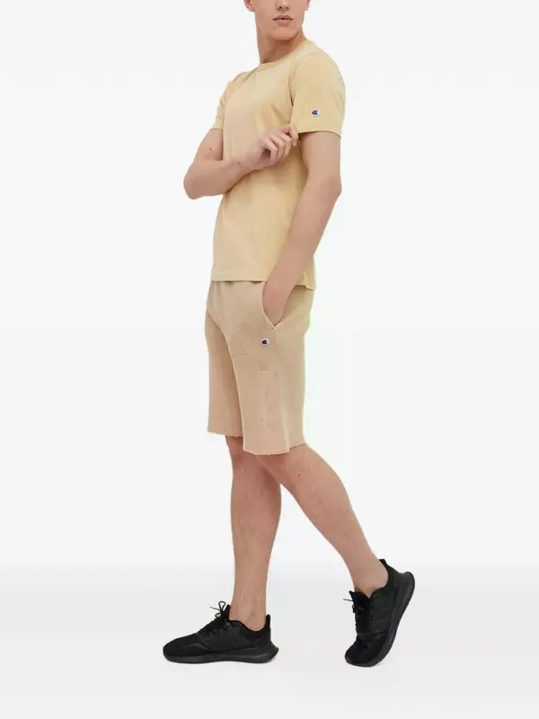 Champion Waffle-knit Raw-edge Shorts