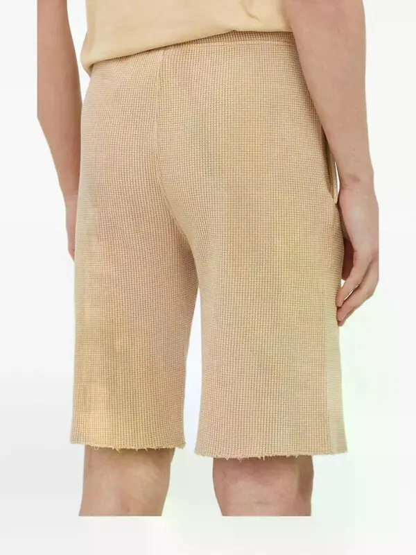 Champion Waffle-knit Raw-edge Shorts