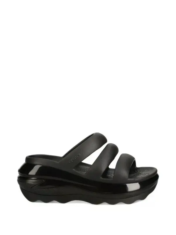CROCS Triple-strap Platform Sandals