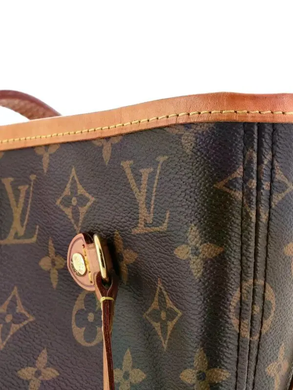 LOUIS VUITTON Neverfull Nm Monogram Canvas Mm Tote Bag